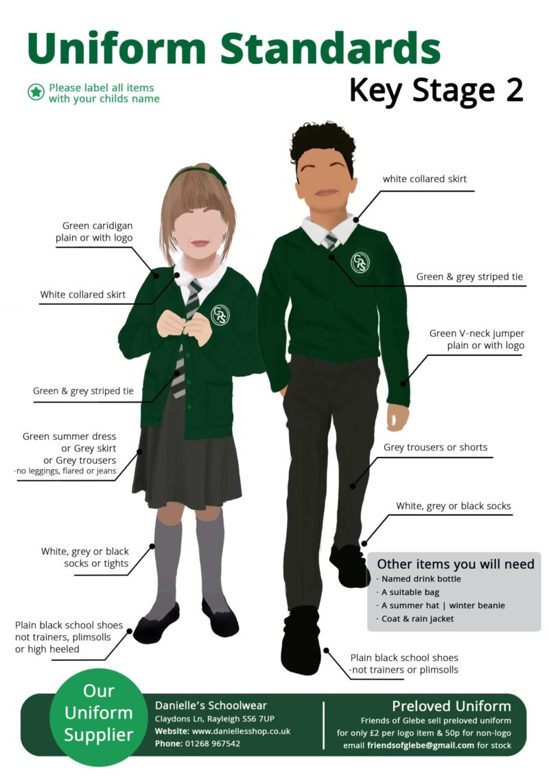 School Uniform - Glebe Primary School